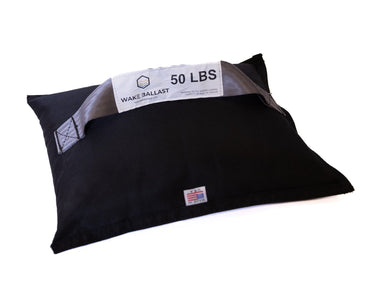 50lb Steel Shot Ballast Bag – Black | Wake Ballast – WakeBallast