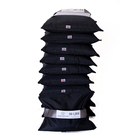 10 50LB Steel Shot Ballast Bags for Price of 9 (Get 1 Free) | WakeBallast