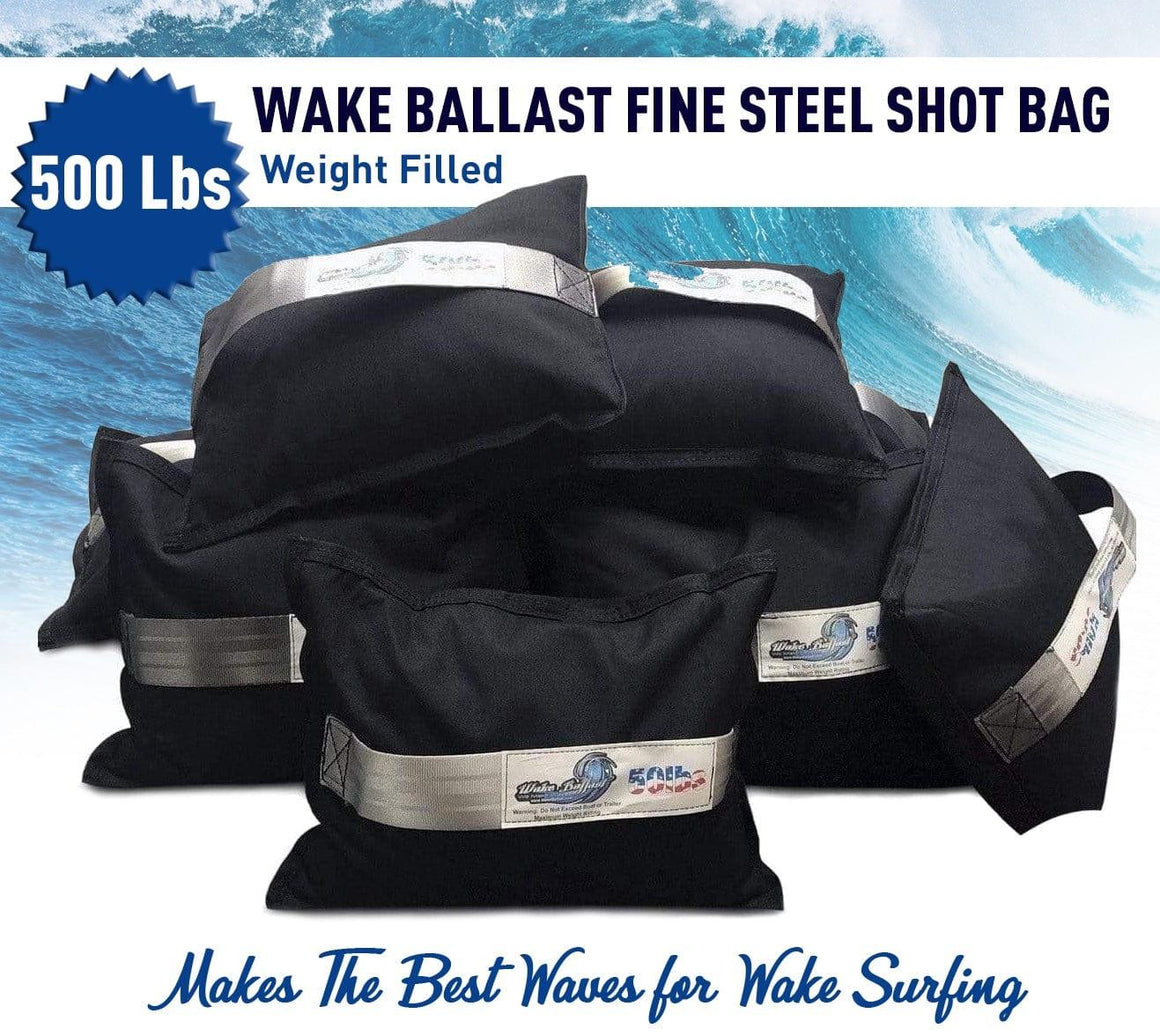 10 50LB Steel Shot Ballast Bags for Price of 9 (Get 1 Free) | WakeBallast